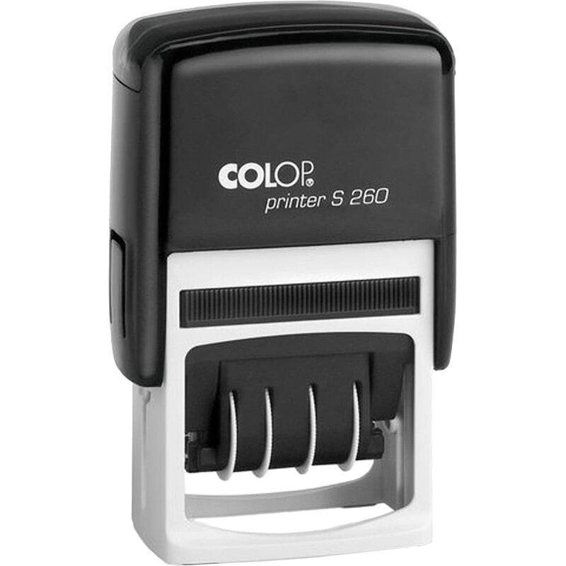 Датер автоматический со своб. полем пласт. S260 24х45мм, дата 4мм(аналог4750