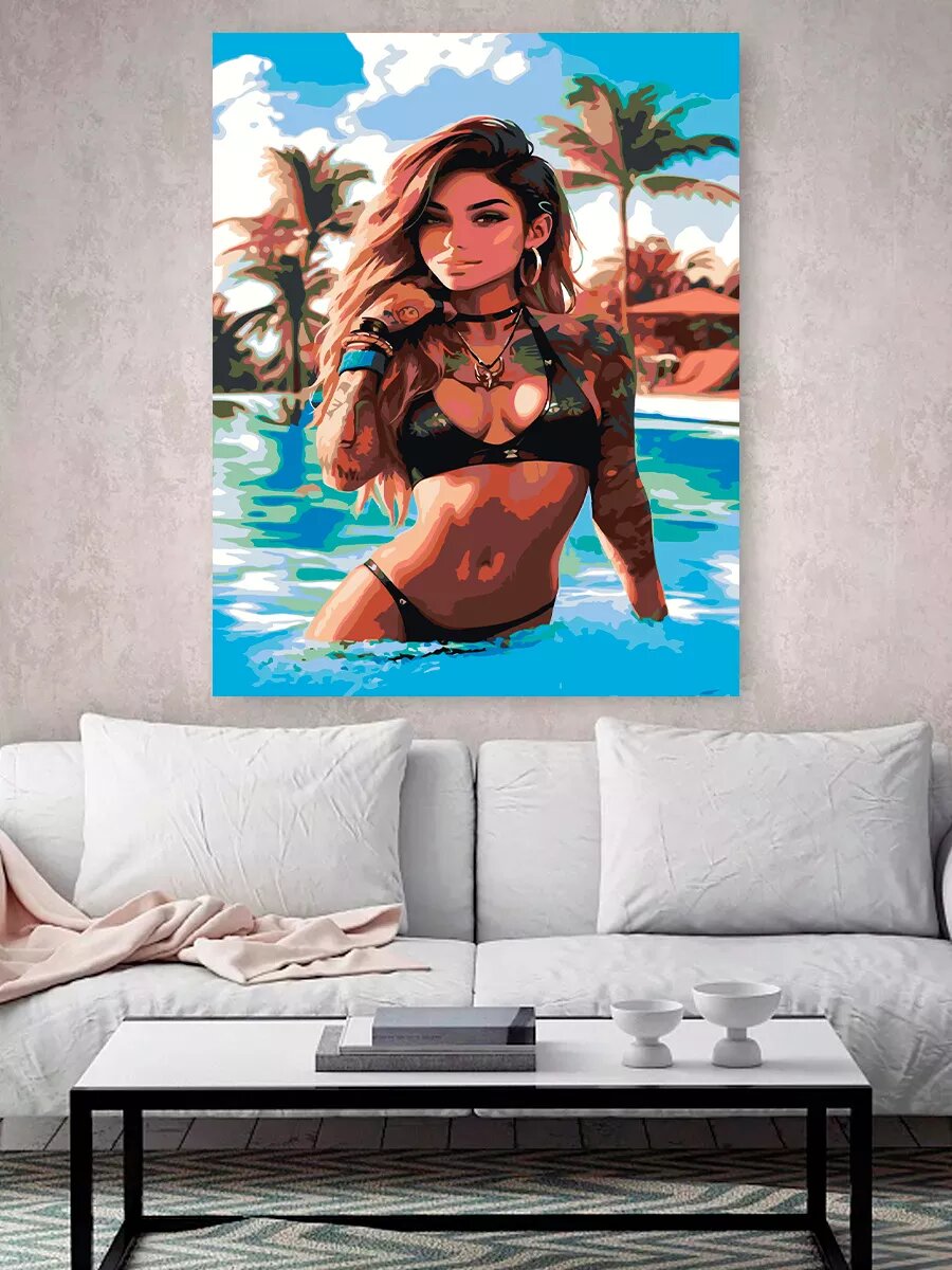 Картина по номерам ГТА