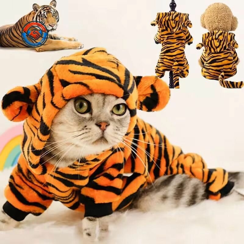 Одежда для собак и кошек, тёплая комбинезон-куртка на осень и зиму, удобная защита от холода и ветра для прогулок