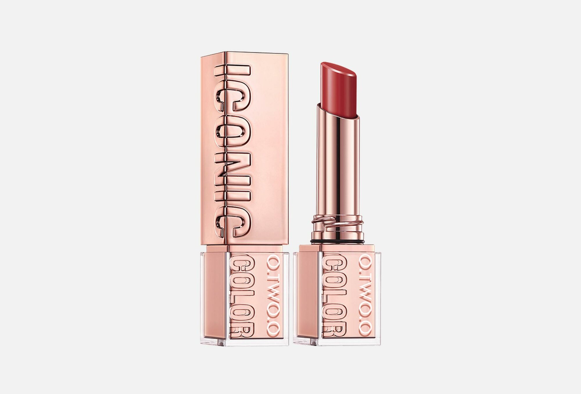 Сатиновая помада для губ O.TWO.O Satin lipstick 3.8 г 08, Красная роза