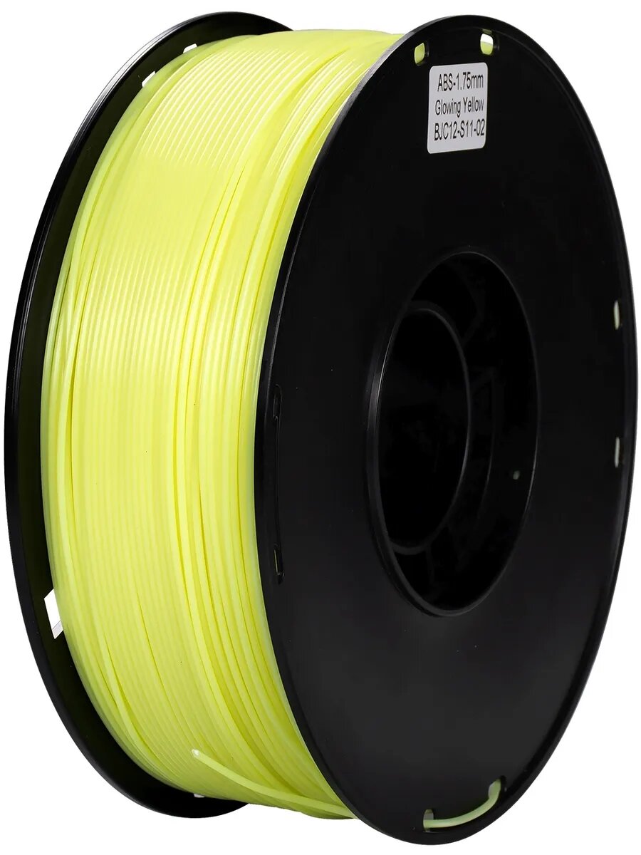 Пластик для принтера CS-3D-ABS-1KG-L-YELL ABS LUMINOUS