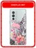Чехол на OnePlus 9RT / ВанПлас 9RT с принтом "Лиловые полевые цветы", прозрачный