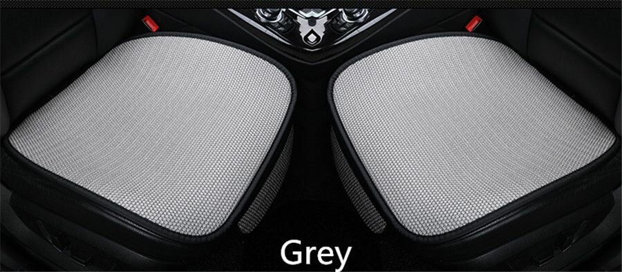 Универсальные 2-х местные летние автомобильные чехлы для сидений, сиденья автомобиля, чехлы для сидений из ледяного шелка, универсальные сиденья