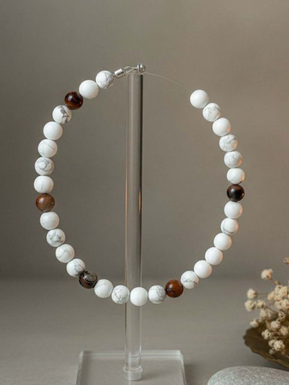 Чокер, агат