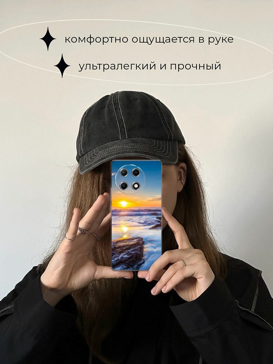 Чехол на Tecno Camon 30S / Текно Камон 30S с принтом "Восход 6" — фото 1