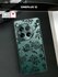 Чехол на OnePlus 12 / Ван Плас 12 с принтом "Черные розы паттерн", прозрачный
