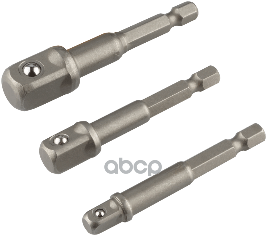 Набор адаптеров (переходников) под головку 3 предмета 1/2 , 1/4 , 3/8 АвтоDело арт. 44800 - высокое качество