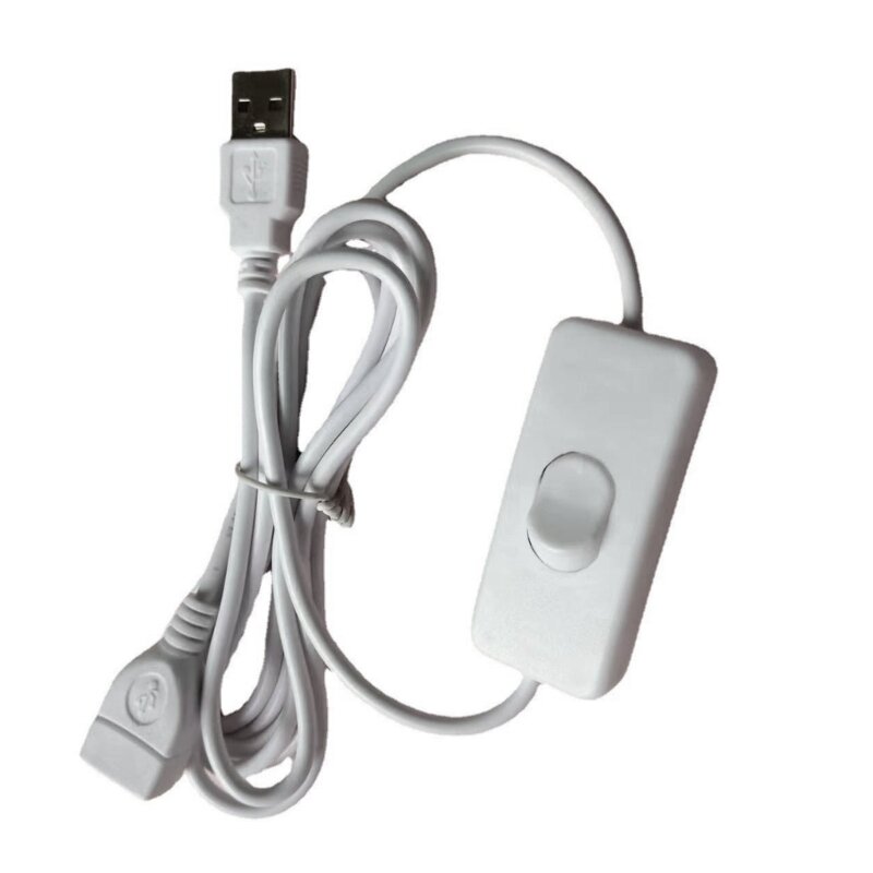 USB-удлинитель для передачи данных с переключателем 2 м-белый-303 switch