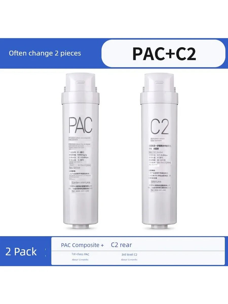 Фильтр-элемент Midea Core Garden-Комплект из 2 шт. (PAC+C2)