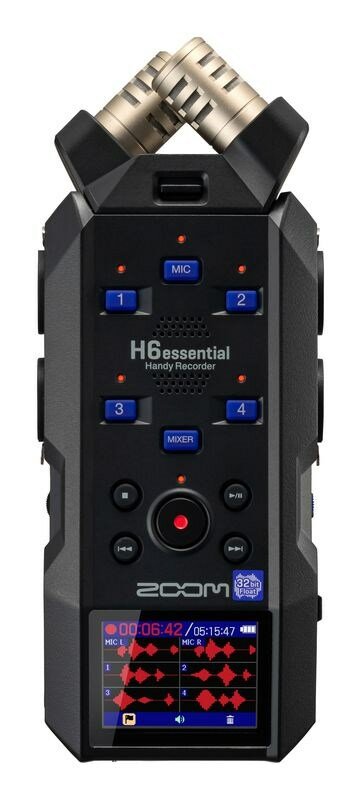 Zoom H6e - портативный 6-трековый рекордер с поддержкой 32-bit Float