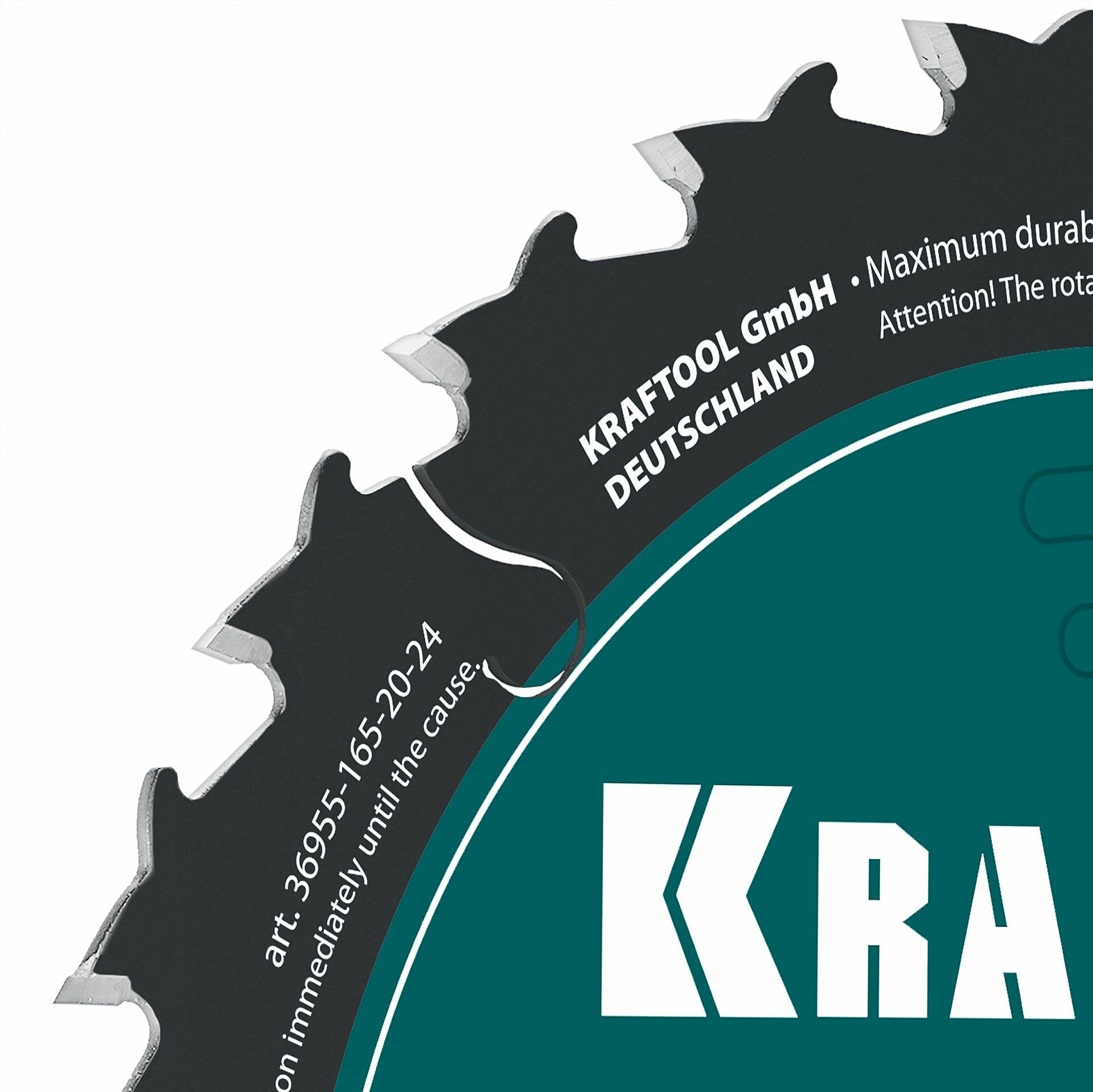 KRAFTOOL Slim wood cut 165 х 20 x 1.6 мм 24Т диск пильный по дереву 36955-165-20-24