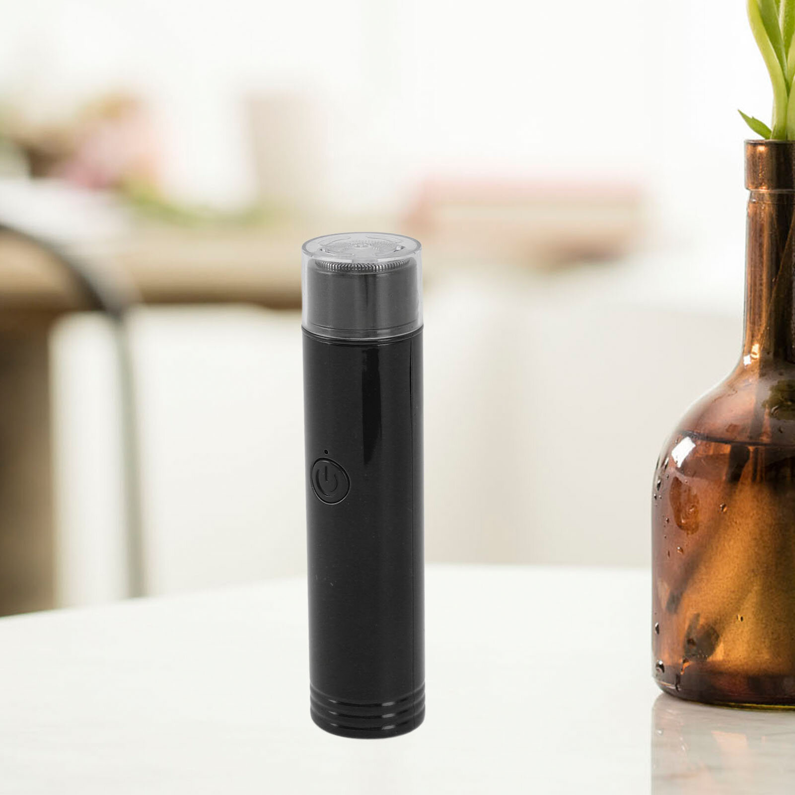 Электрическая мини-машинка для стрижки волос USB перезаряжаемая портативная машинка для стрижки бороды триммер для ежедневного использования в путешествиях