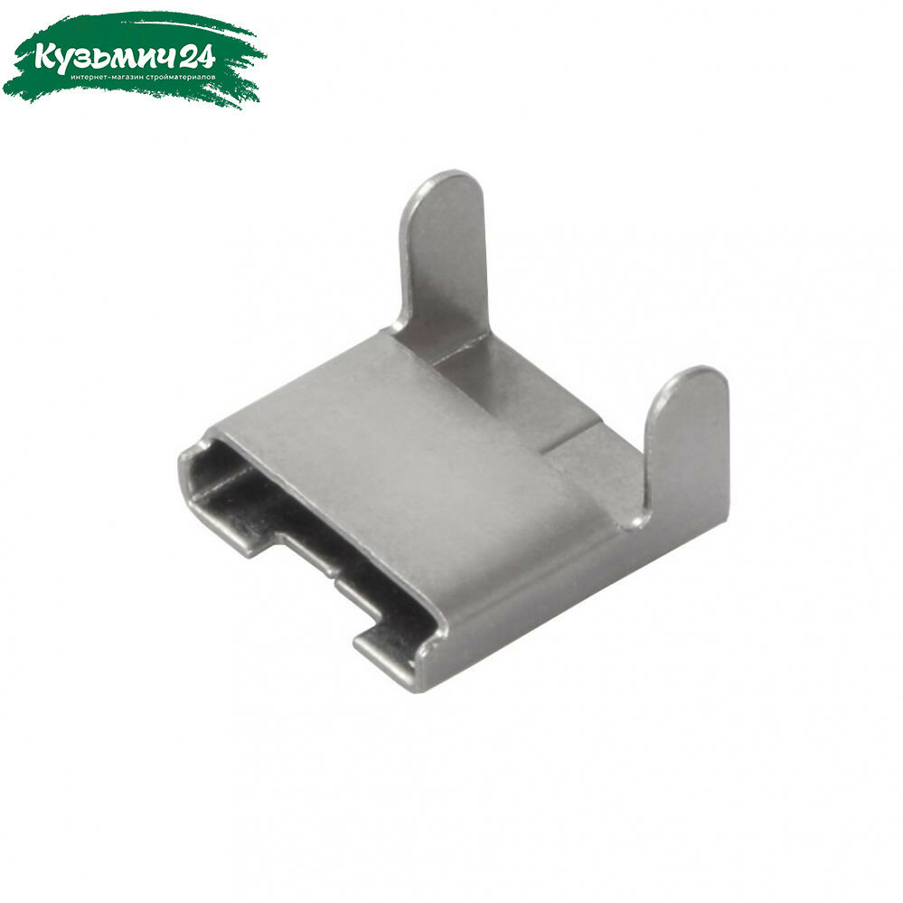 Скрепа для бандажной ленты IEK СГ-20 A200 NC 20, нержавеющая сталь, UZA-50-100