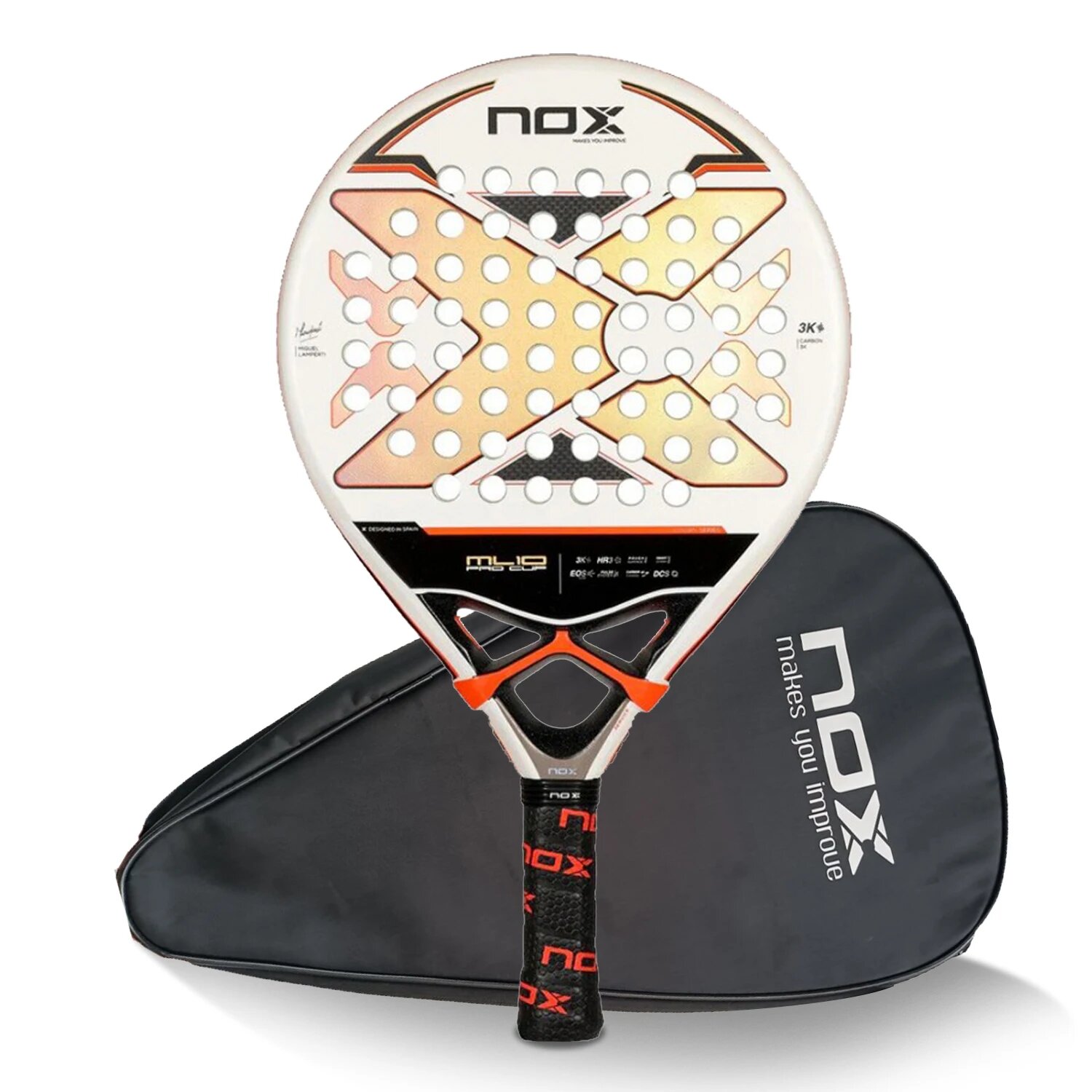 NOX Top 1 теннисная ракетка мужская ML10 Pro Cup 3K 2024