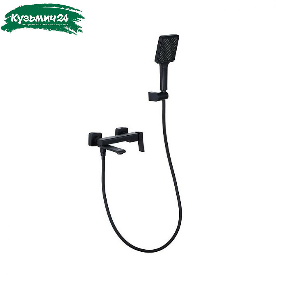 Смеситель для ванны Frap F3284-6, черный