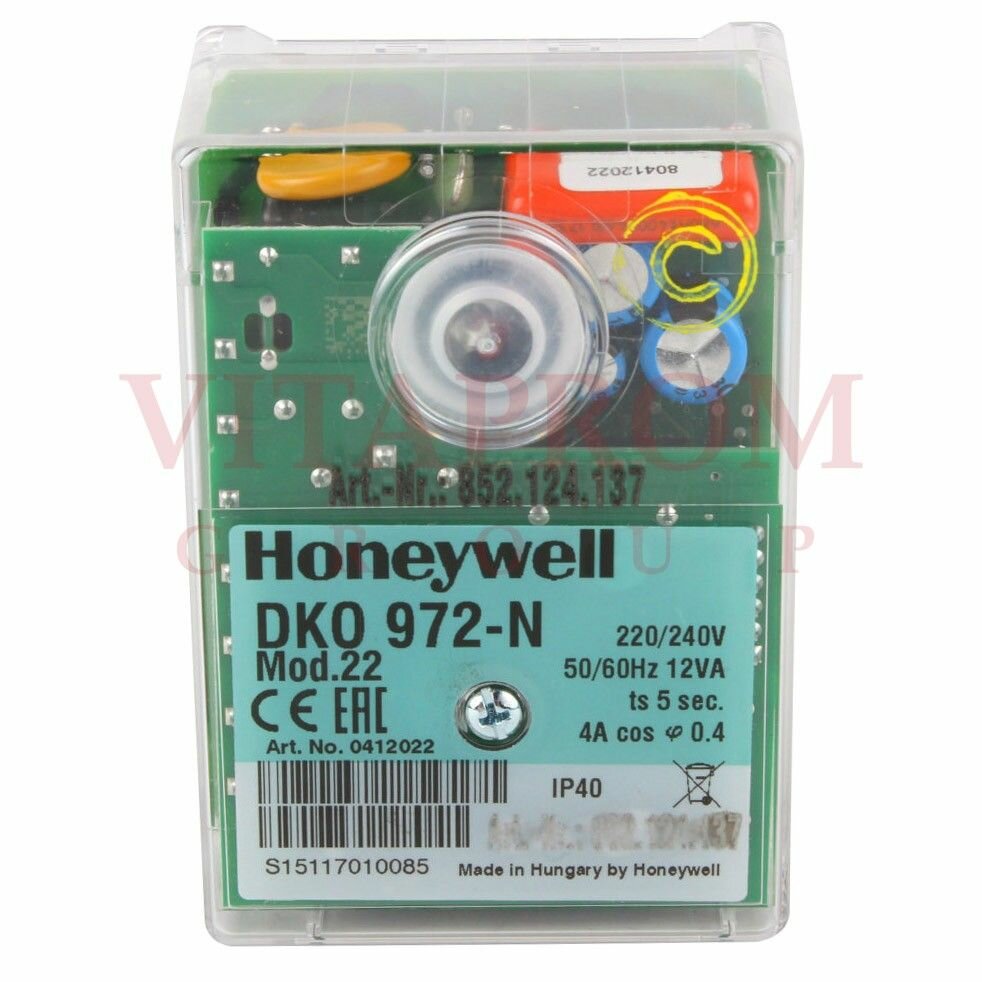 Блок управления горением Honeywell DKO972-N mod.22, 0412022