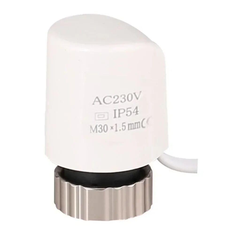 Термопривод электрический 230В, IP54, M30x1.5mm, Normally Open