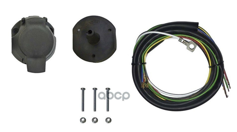 Комплект электропроводки +розетка для ТСУ (1 7 метра) Rival арт. f. pr17