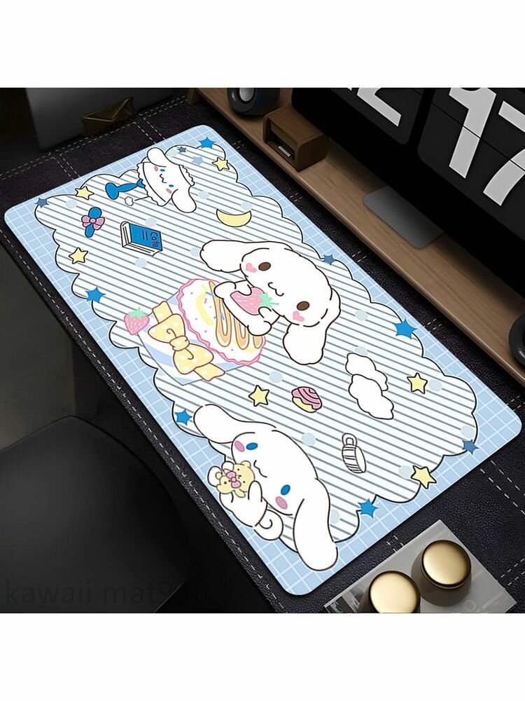 Коврик Cinnamoroll "Sanrio Cinnamon Dog", для мыши и клавиатуры, XXL