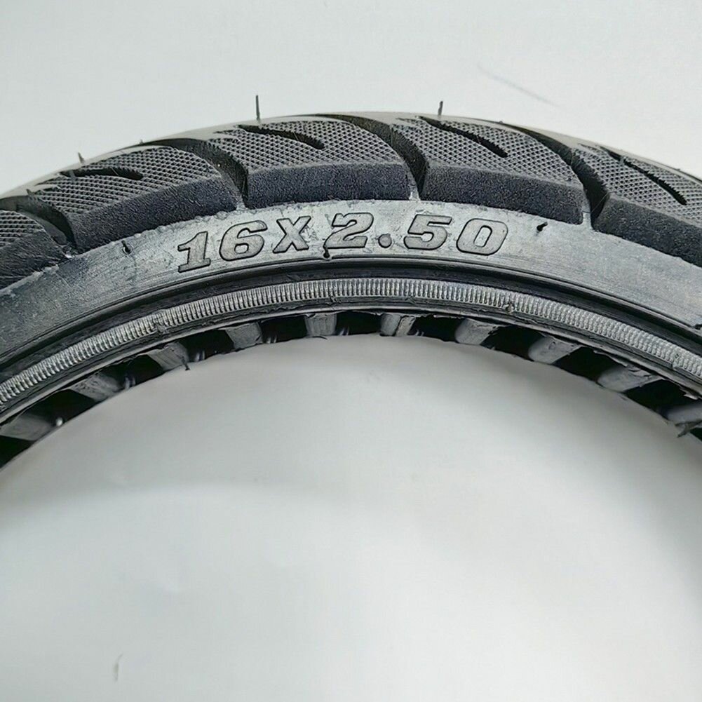 Сплошная шина 16x2.50 дюймов для электровелосипеда Электрический Велосипед 16*2.50 Сплошная шина