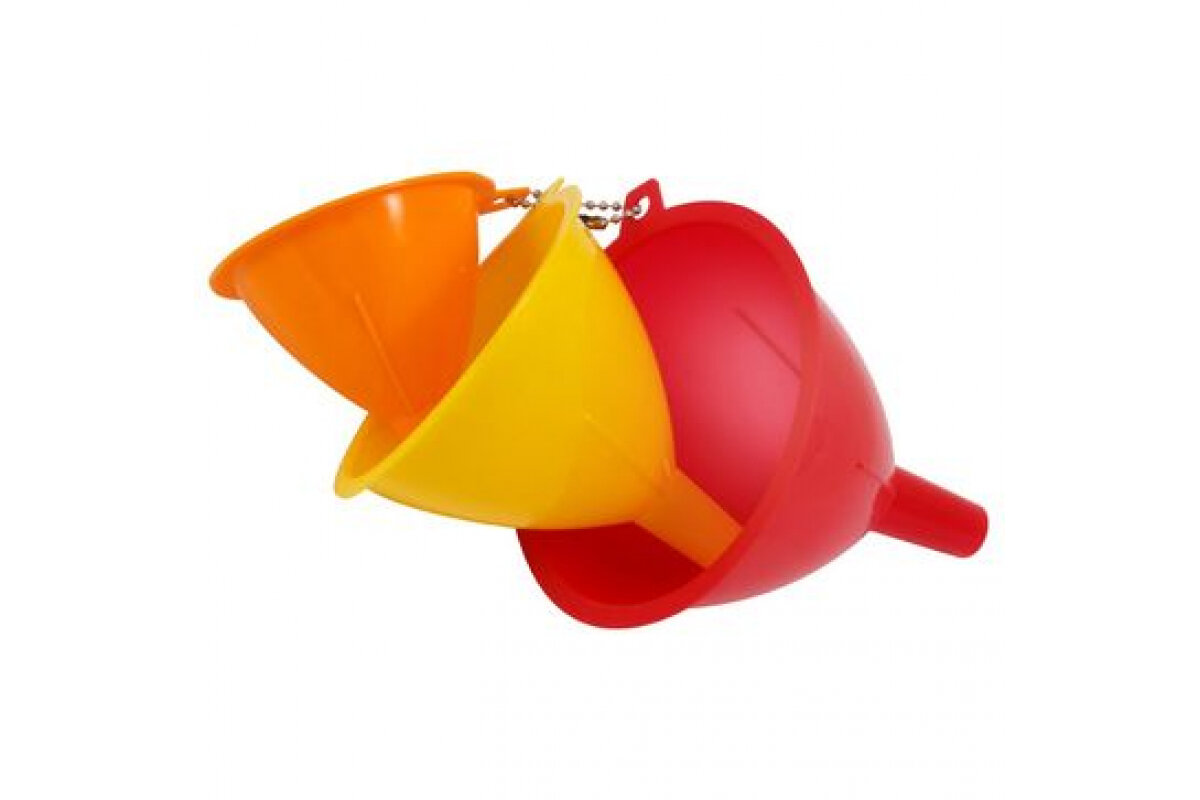 MALLONY Набор воронок 3 шт, FS-1, размер: 11*10,5*10см 985863