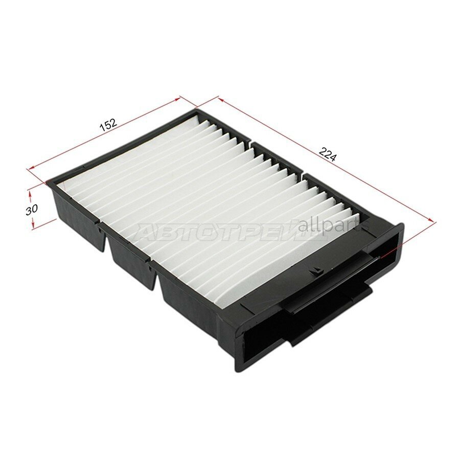 SAT ST-72-0050 Фильтр салонный Citroen C1 05-14 / Peugeot 107 05-15