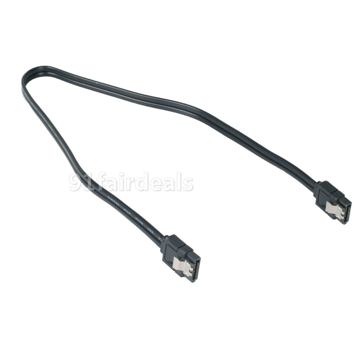 40 см 7pin SATA 3.0 SATA3 6 Гбит/с Жесткий диск Данные Последовательный SATA Прямой Кабель Черный