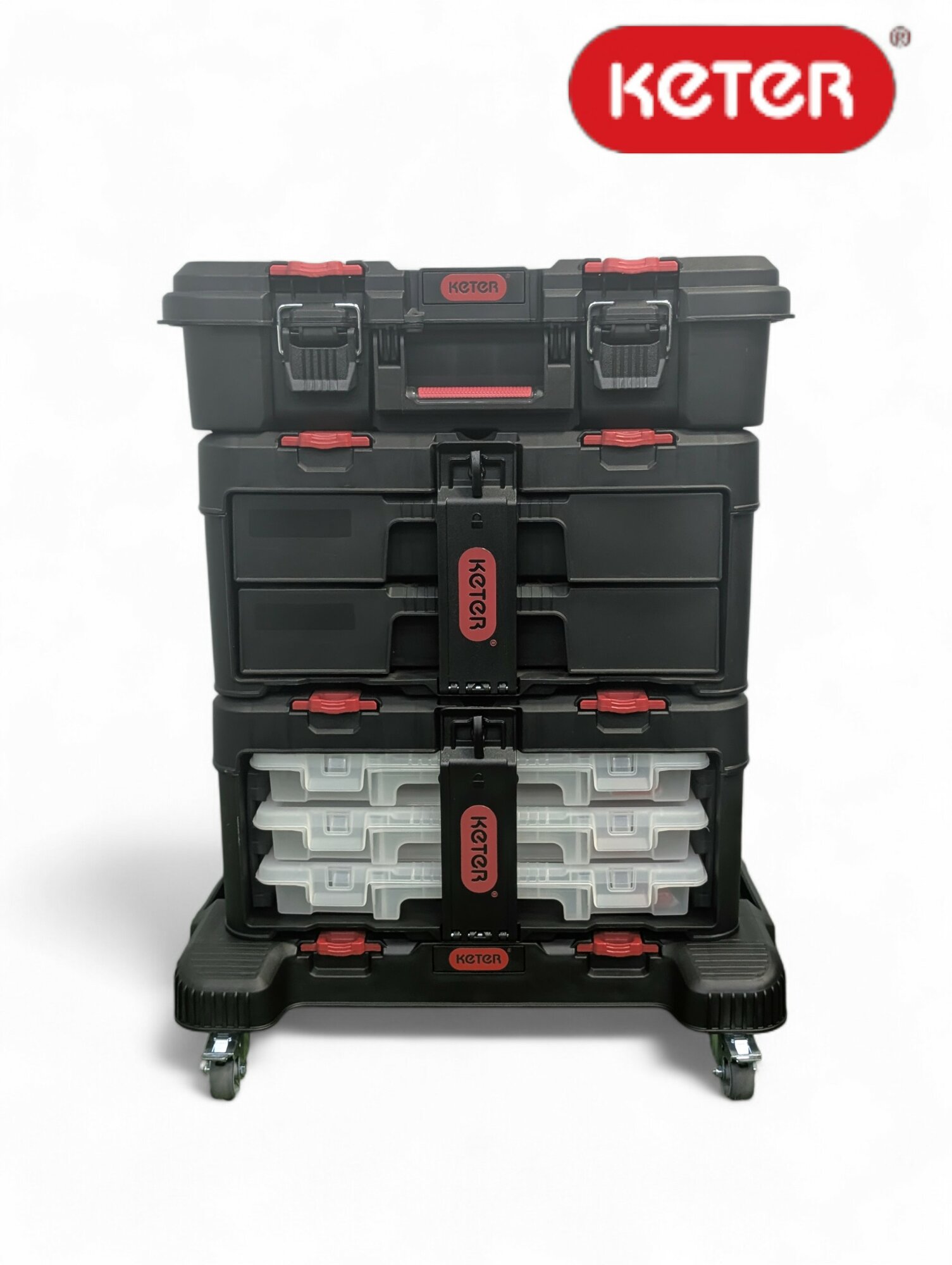 Модульная система Keter Stack's Cart Model 17200020, пластик