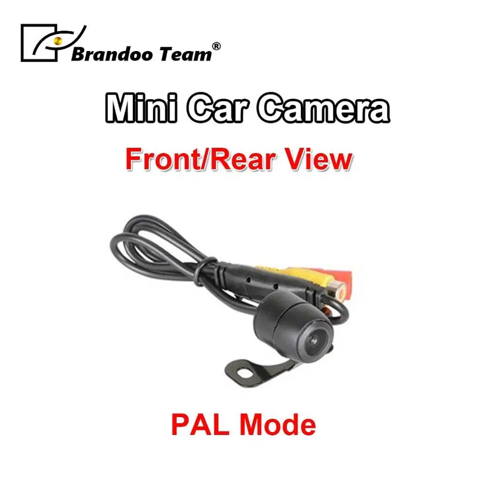Мини Автомобильная камера Front/Rear PAL Mode