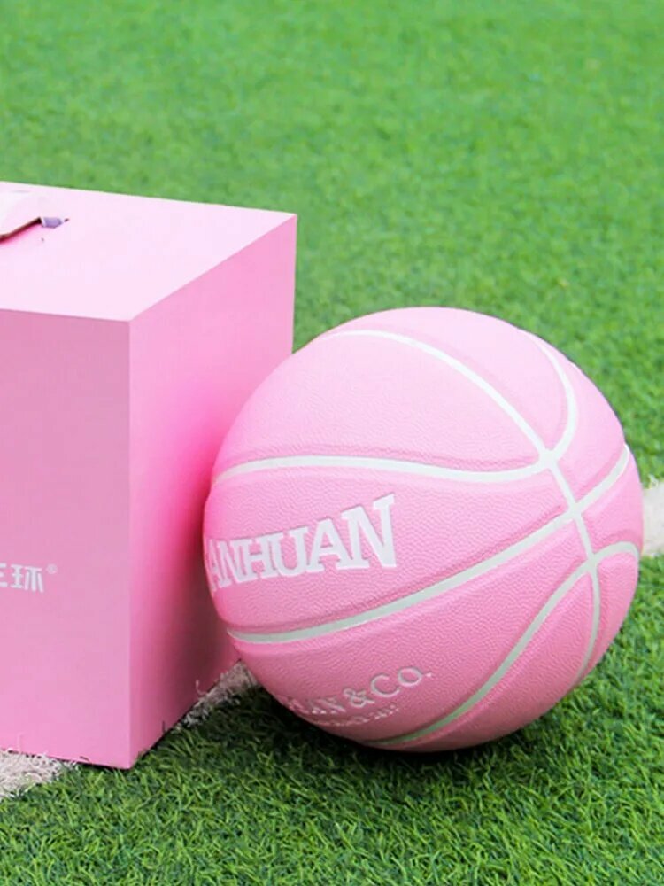 Мяч баскетбольный, 6 размер, розовый