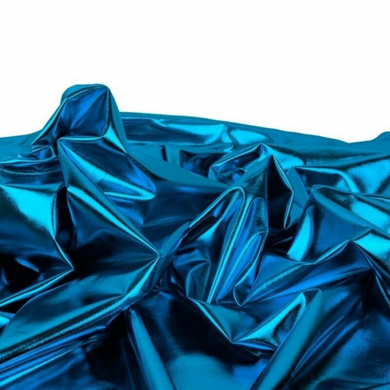 Золотая фольгированная ткань 1м высокоэластичный материал для творчества и декора, - 29