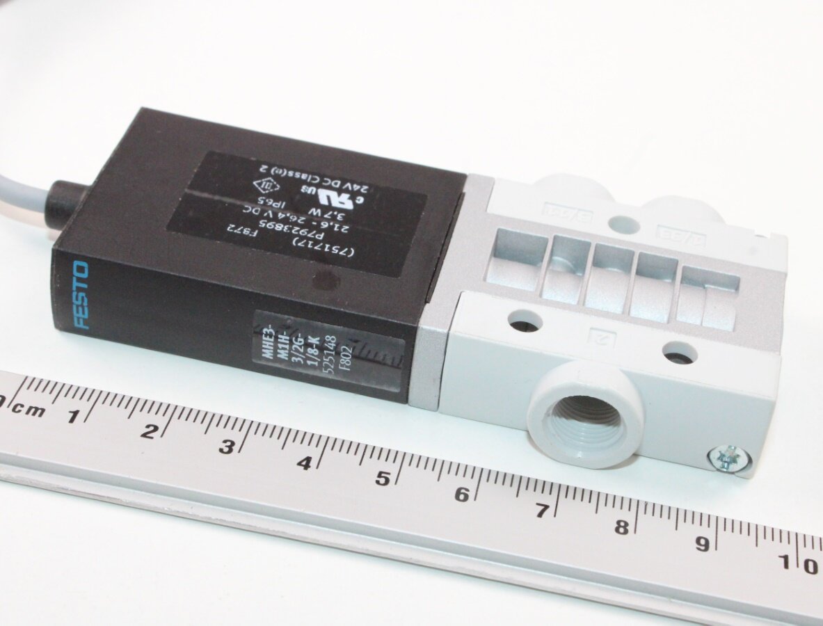 MHE3-M1H-3/2G-1/8-K, Пневмораспределитель, Festo
