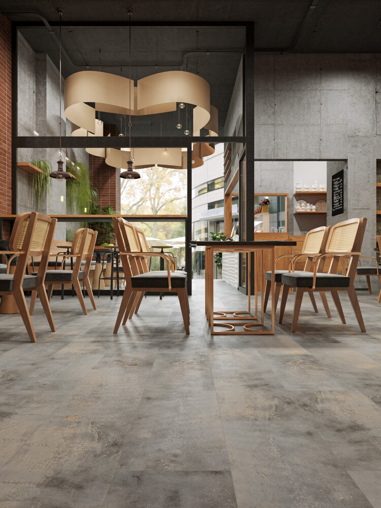 Виниловая плитка SPC CronaFloor Stone Ормигон BD-1417-01 (в уп. 10 шт./1.8 м2)