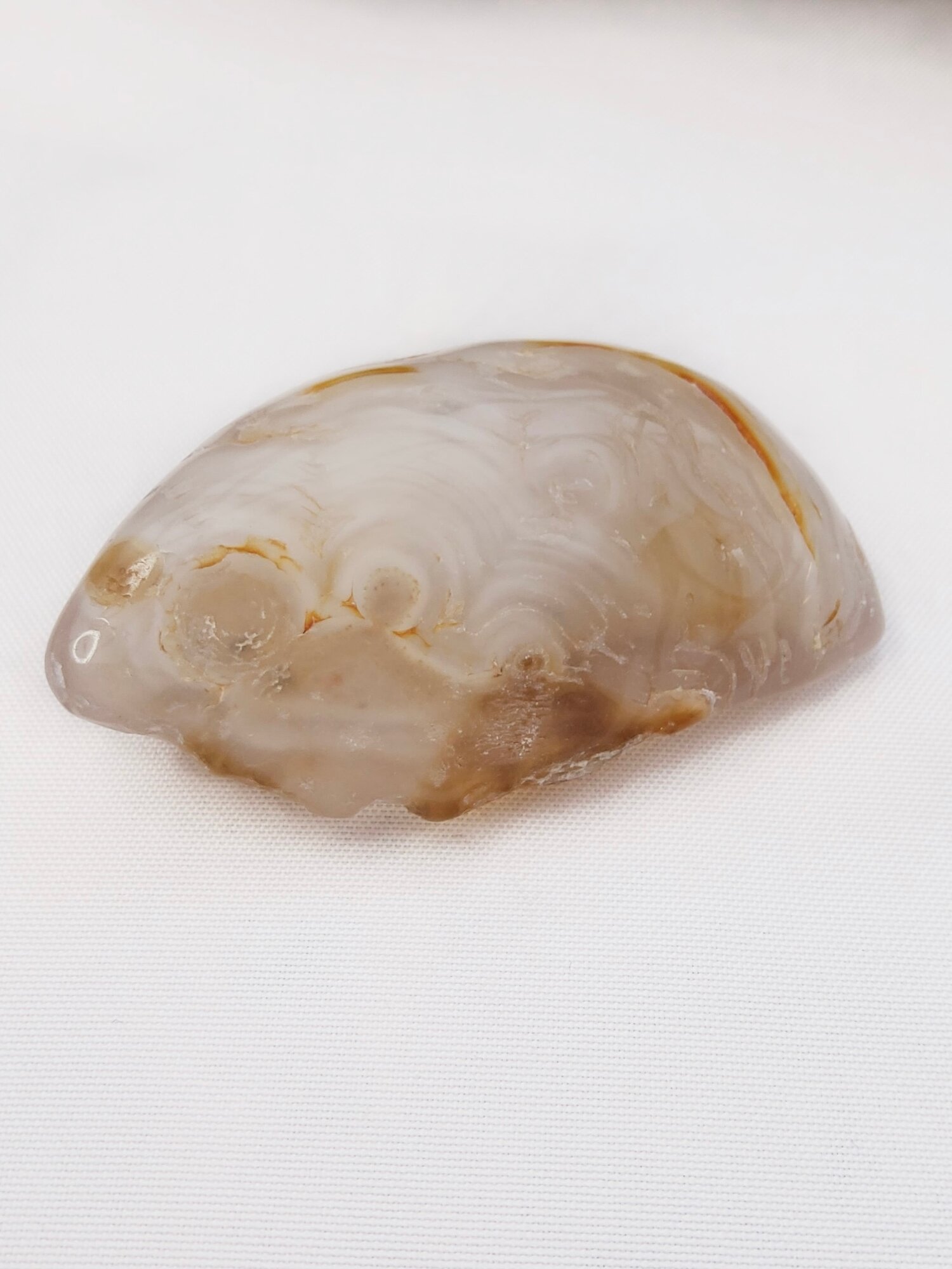 Агат жеода с водой 19 гр натуральный камень талисман