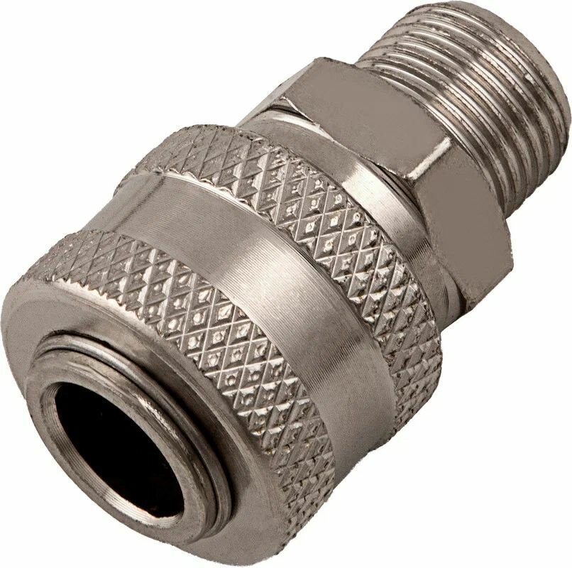 Муфта быстросъемная, мама, внешняя резьба 3/8//Stels ( 2 шт в уп)