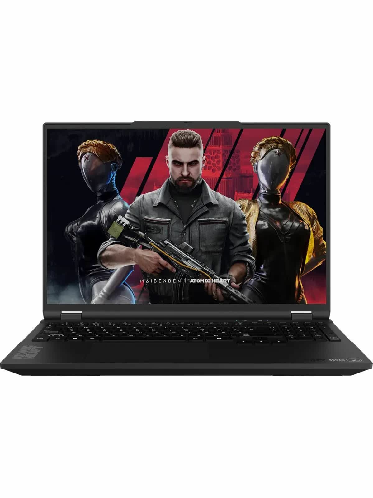 Ноутбук для работы и игр, Игровой ноутбук MAIBENBEN X-Treme Typhoon X16B Atomic Heart X16B-R98956GQSHBRE3