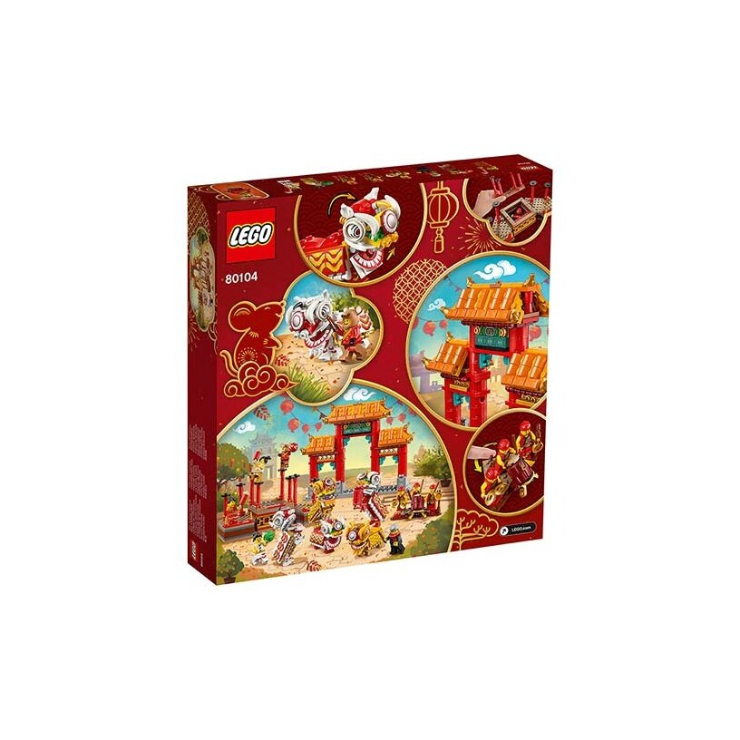 LEGO Танец льва Конструкторы 601 1000 80104 — фото 1
