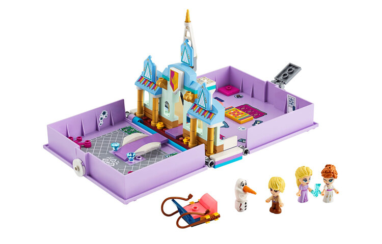 LEGO Disney Collection Эльза из Disney Frozen Collection Анна и Эльза Приключение Книга Конструкторы 133 шт. 43175