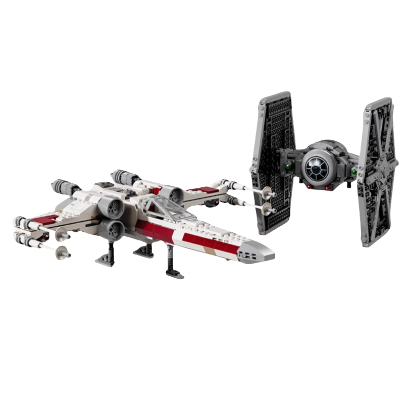 LEGO Star Wars Collection Star Wars Characters TIX Fighter And X Wing Fighter Creative Combination Building Blocks null