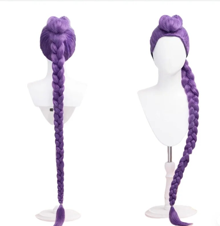 Kpop косплей парик Мира Руми Зои фиолетовый черный красный