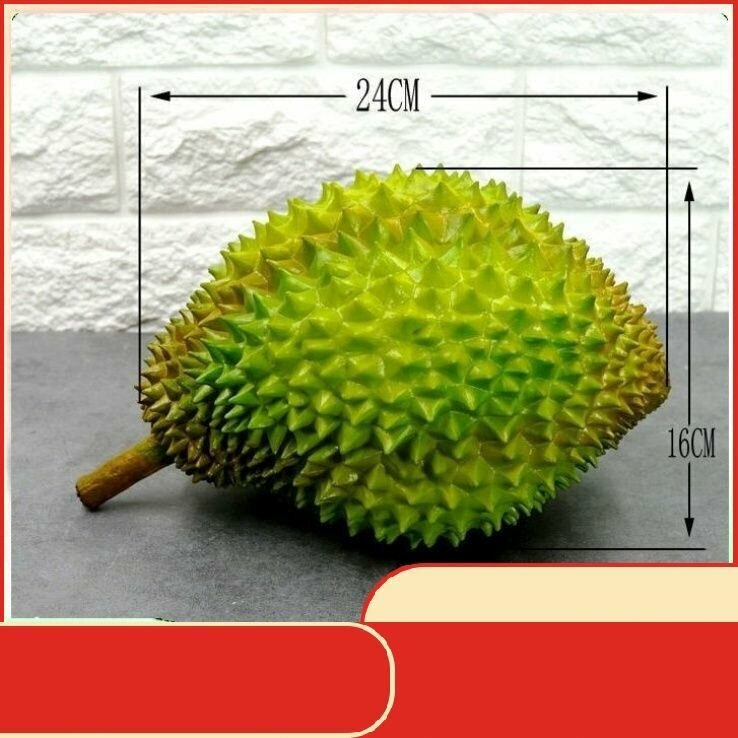 Эксклюзивный муляж дуриана, искусственный фрукт для декора