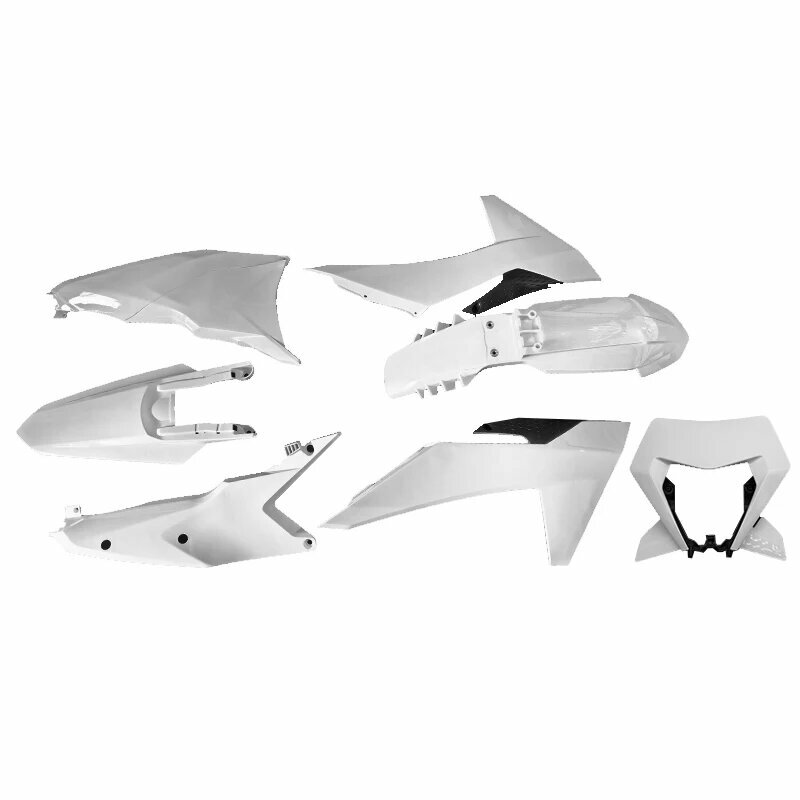 Пластиковые комплекты мотоциклов для грязи Kews K23, комплект обтекателя для всего тела, переднее и заднее крыло, защита масляного бака, номерной знак для 2024 KTM