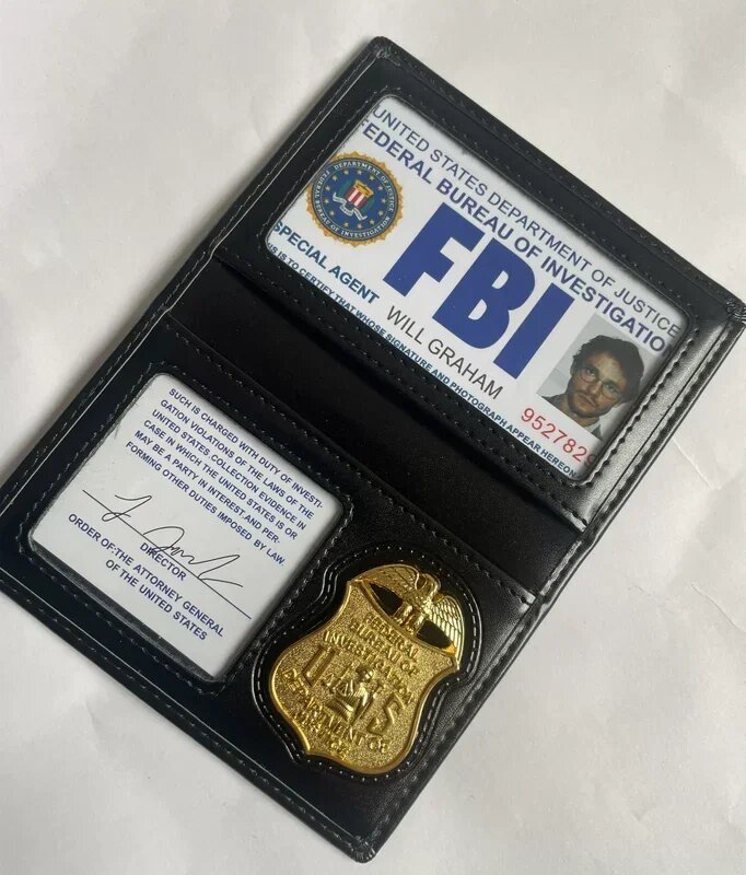 Костюм Агента Щ. И. Т. Custom FBI ID Card