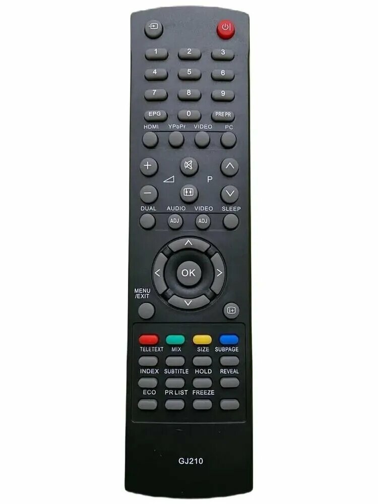 Пульт дистанционного управления GJ210, для телевизоров Sharp, черный, матовый