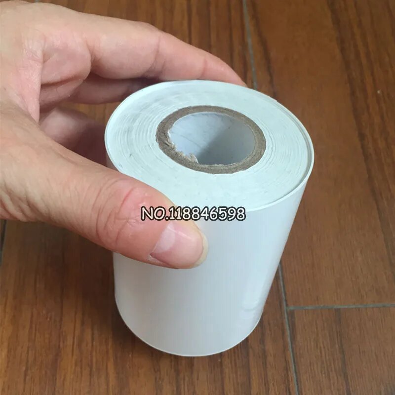 Прозрачная фольга для горячего тиснения Beegerry 8 см x 120 м