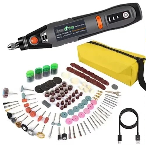 Беспроводная дрель Dremel 35 Вт dutoofree 3 скорости 361PCS accessory