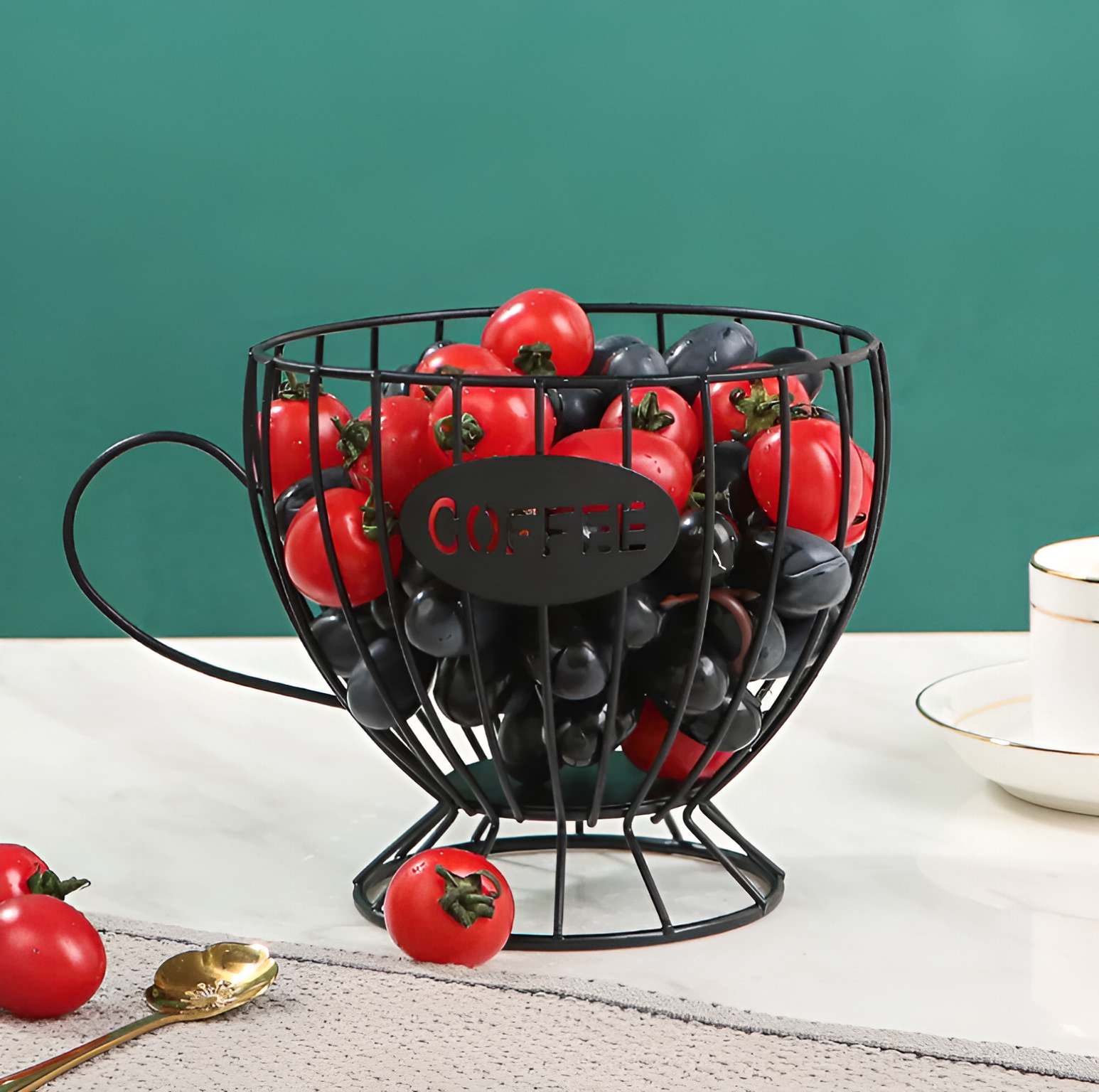 Держатель для кофейных капсул MyPads, чашка-органайзер для кофе эспрессо, для хранения мелочей, черный