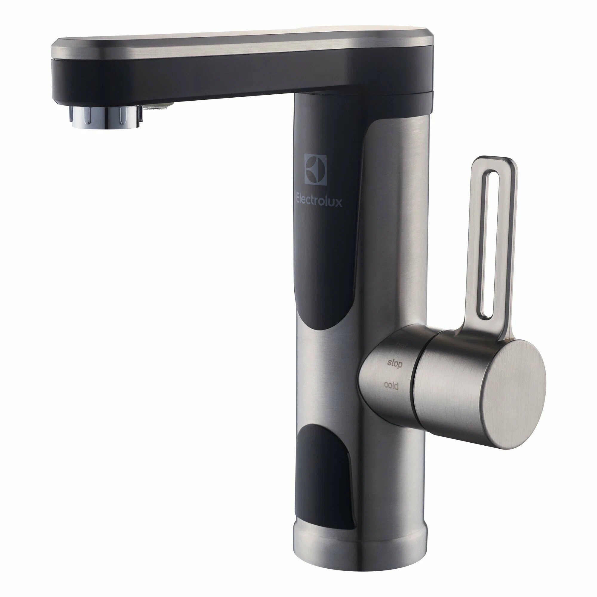 Проточный водонагреватель Electrolux SP Multytronic S, серый, 1 режим, дисплей ЖК