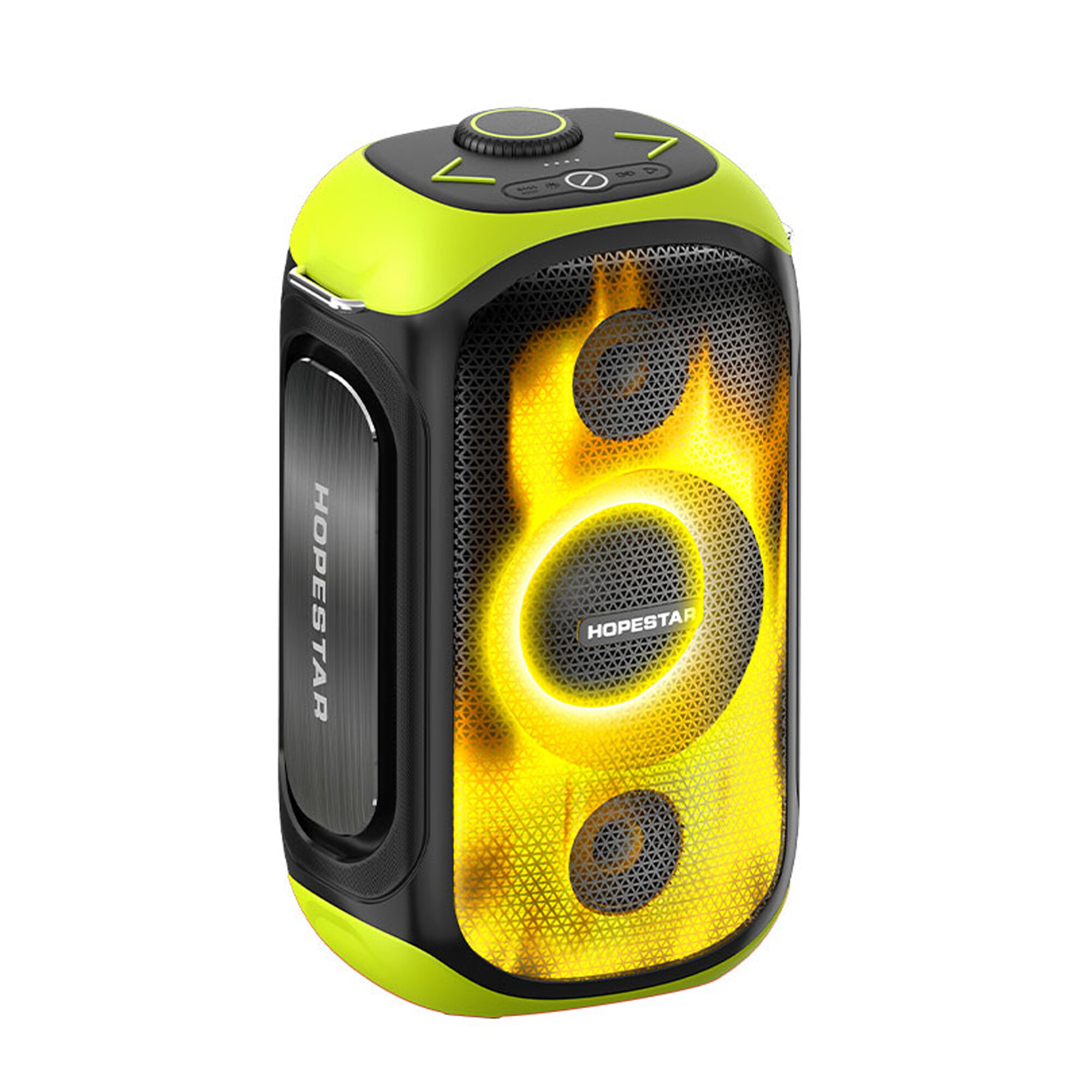 Портативная колонка Hopestar Party 300, с микрофоном, 80Вт, 12500мАч, беспроводная