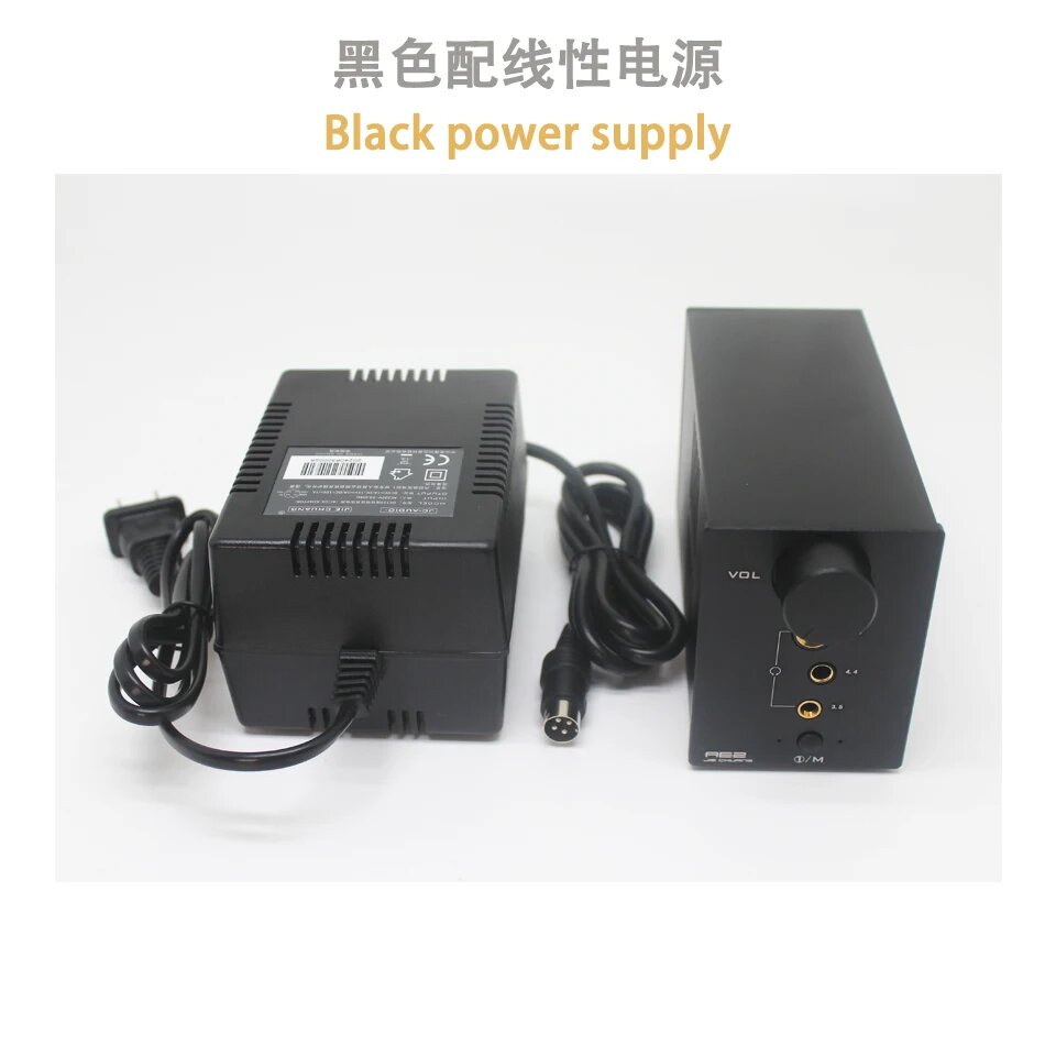 Черный усилитель для наушников A класса 220V